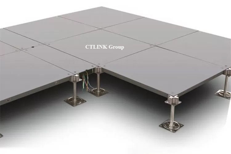 500mm OA/ Bare Finish Steel Raised Access Floor System